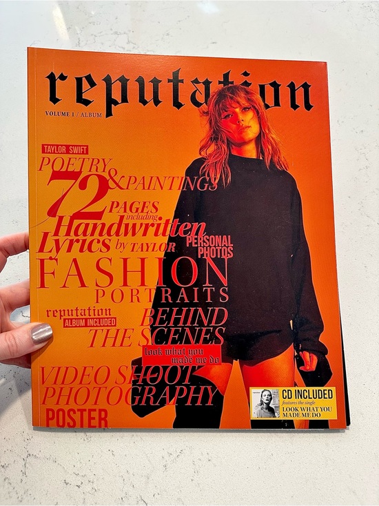 Taylor Swift | Accents | Taylor Swift Reputation Magazine Vol Orange ...